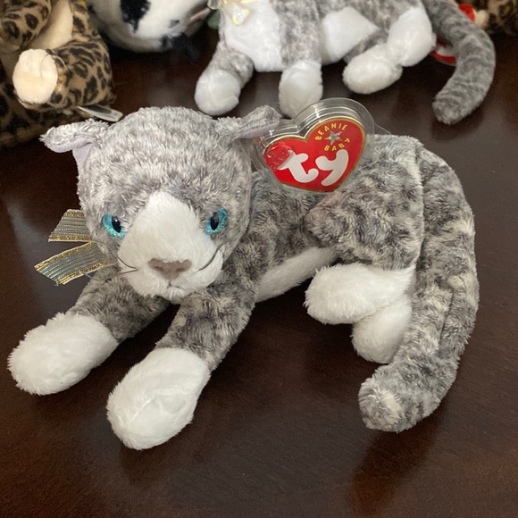 Ty | Toys | Ty Beanie Babies Purr The Cat Kitten Rare Vintage ...